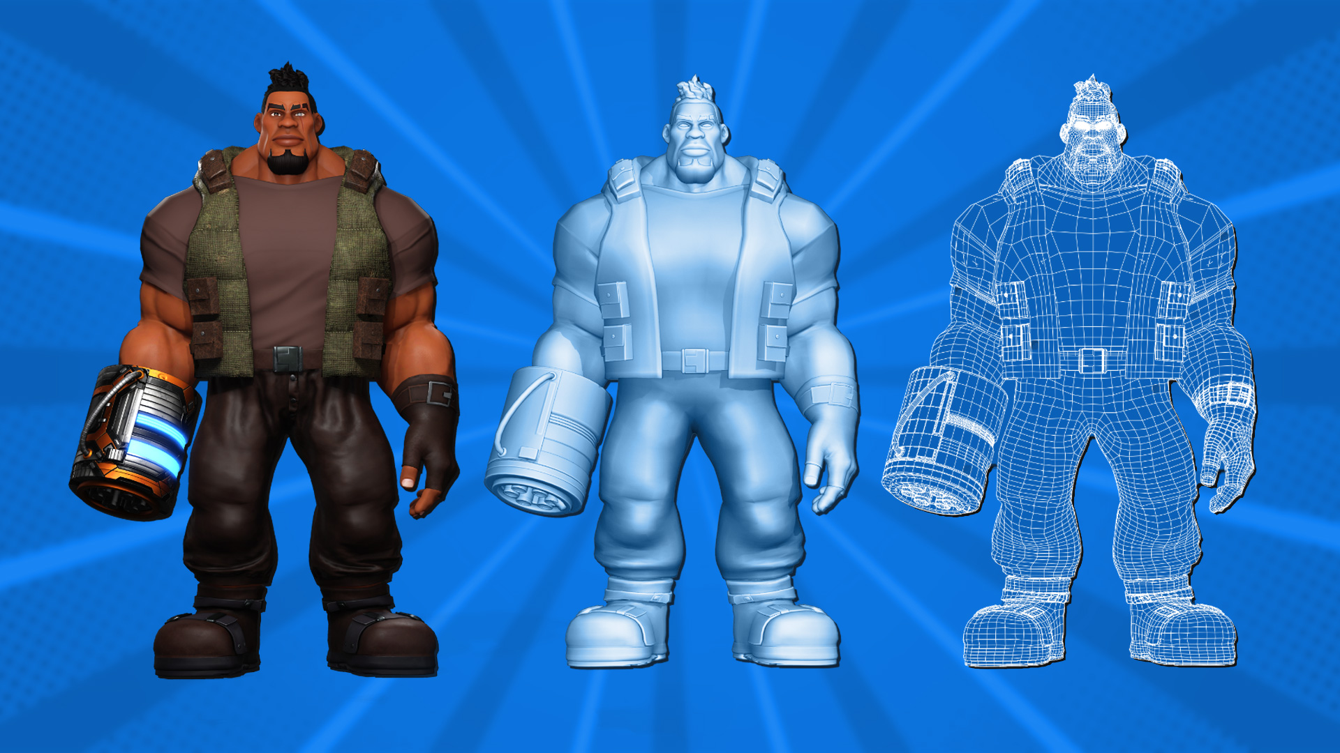 Comic Heroes - Tank - Character Creator/Actor - Reallusion Content Store