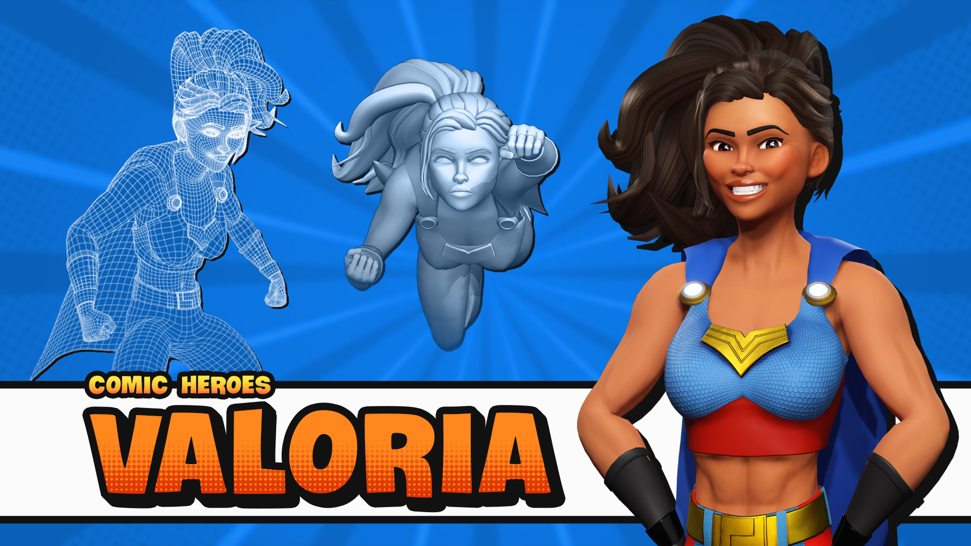 Comic Heroes - Valoria - Character Creator/Actor - Reallusion Content Store
