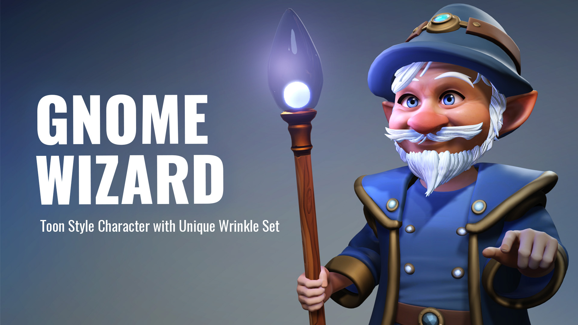 Gnome Wizard - Character Creator/Actor - Reallusion Content Store