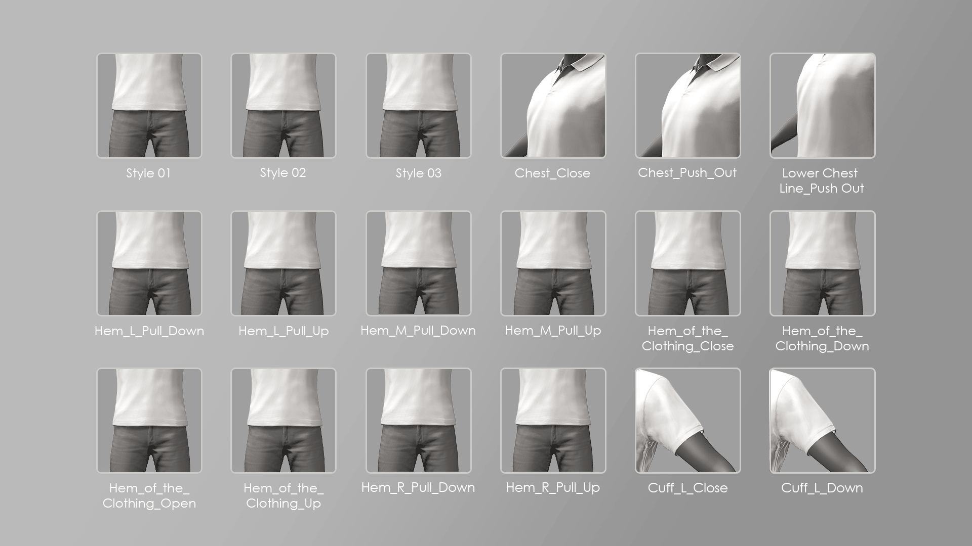 Short Sleeve Polo Shirts - Character Creator/Outfit - Reallusion ...