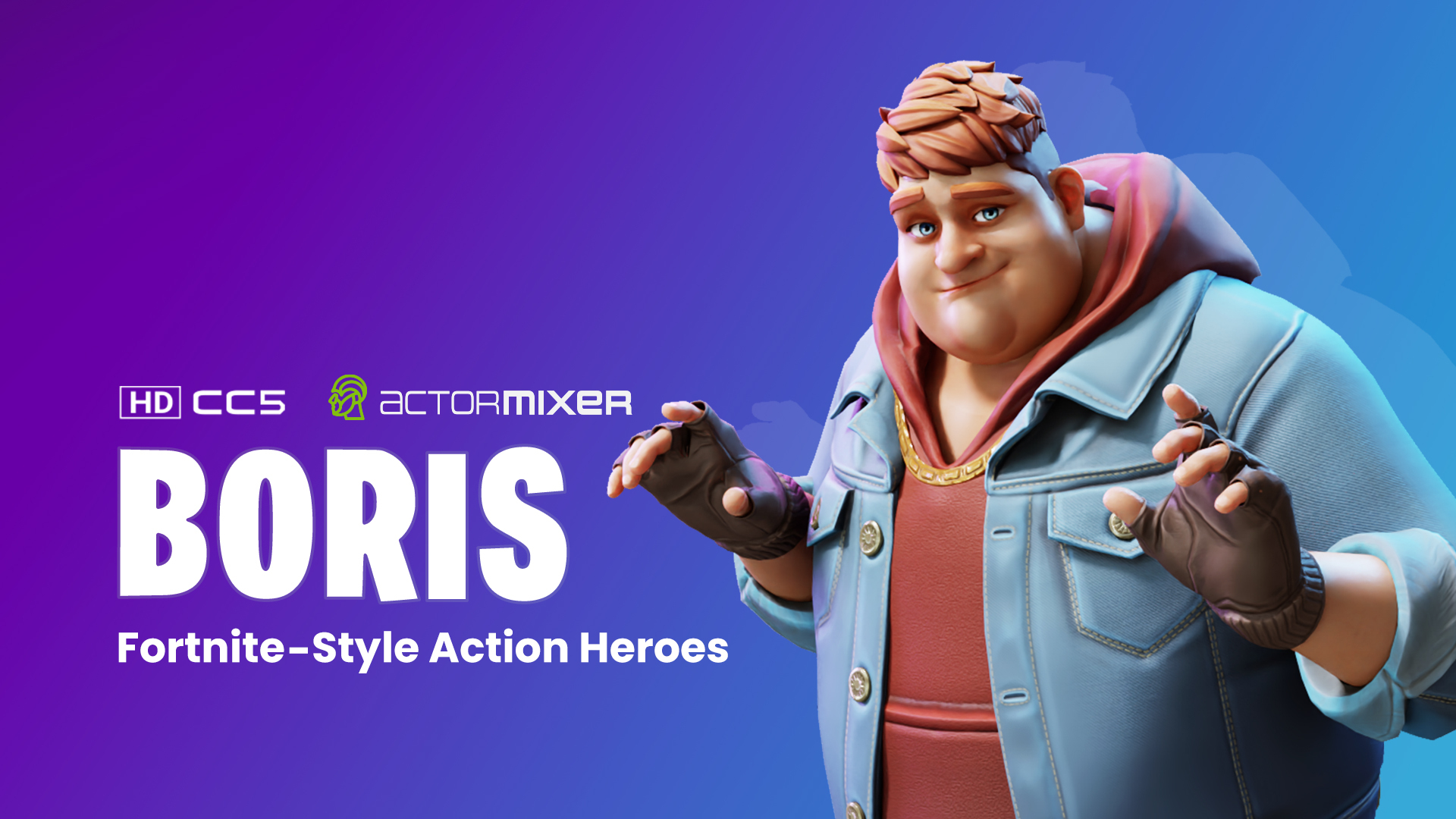 HD Urban Kings Mixer - Boris - Character Creator/Actor - Reallusion ...
