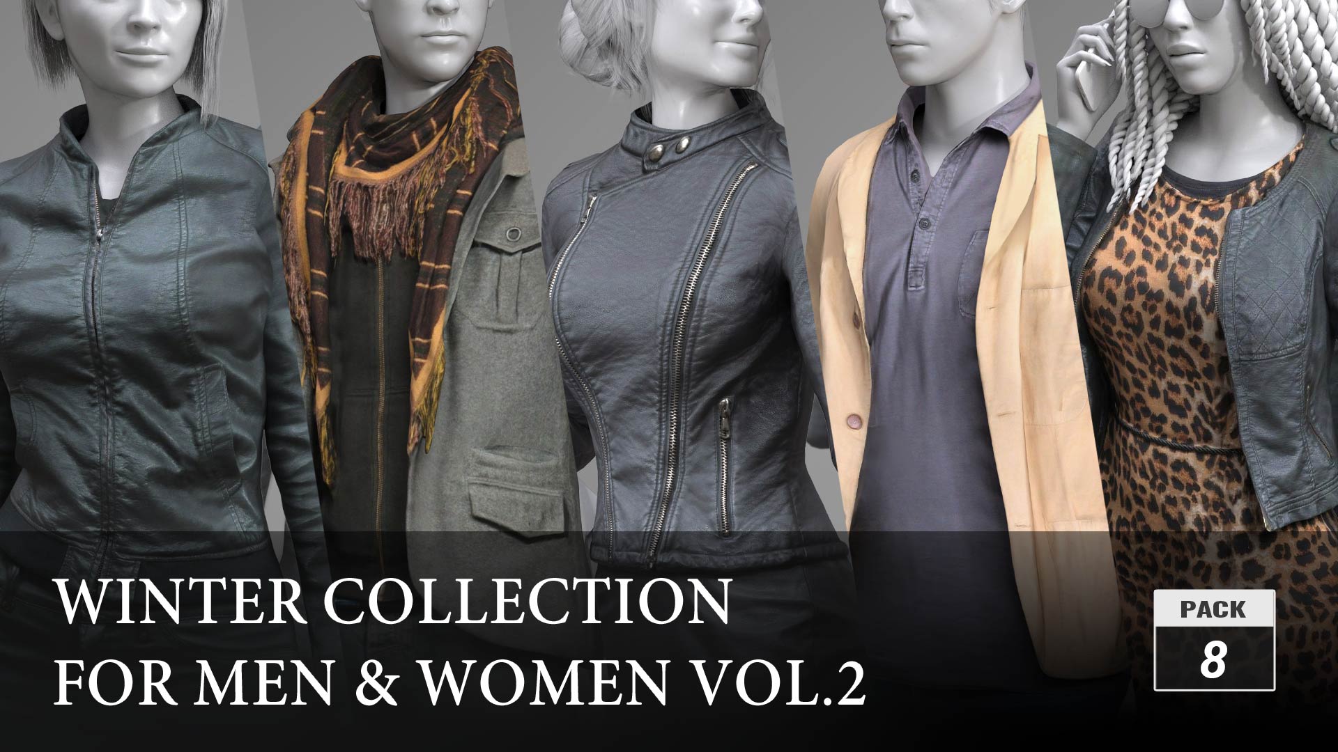 Winter Collection for Men & Women II - Character Creator/Combo ...