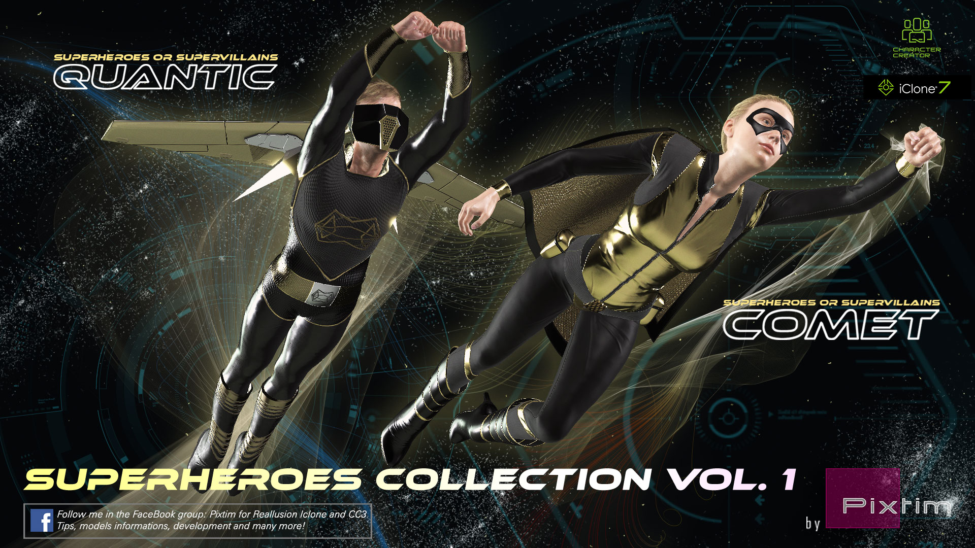 Superheroes Collections Vol. 1 - Character Creator/Combo (Multiple-PID ...