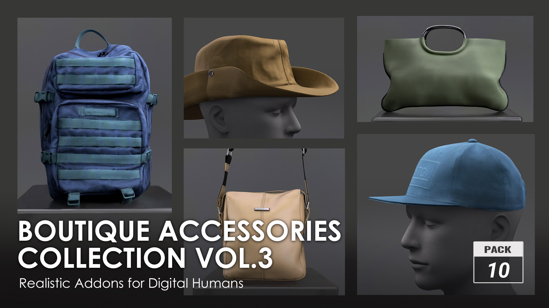 Boutique Accessories Collection Vol.3 - Character Creator/Combo ...
