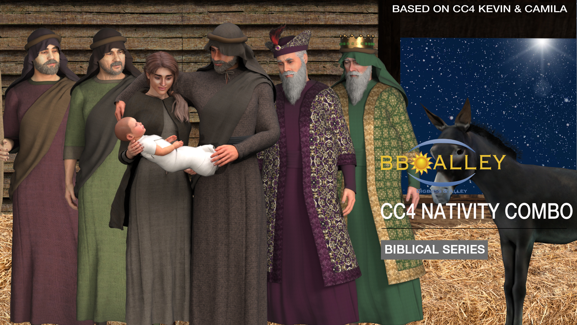 Nativity Combo CC4 - Character Creator/Combo (Multiple-PID ...