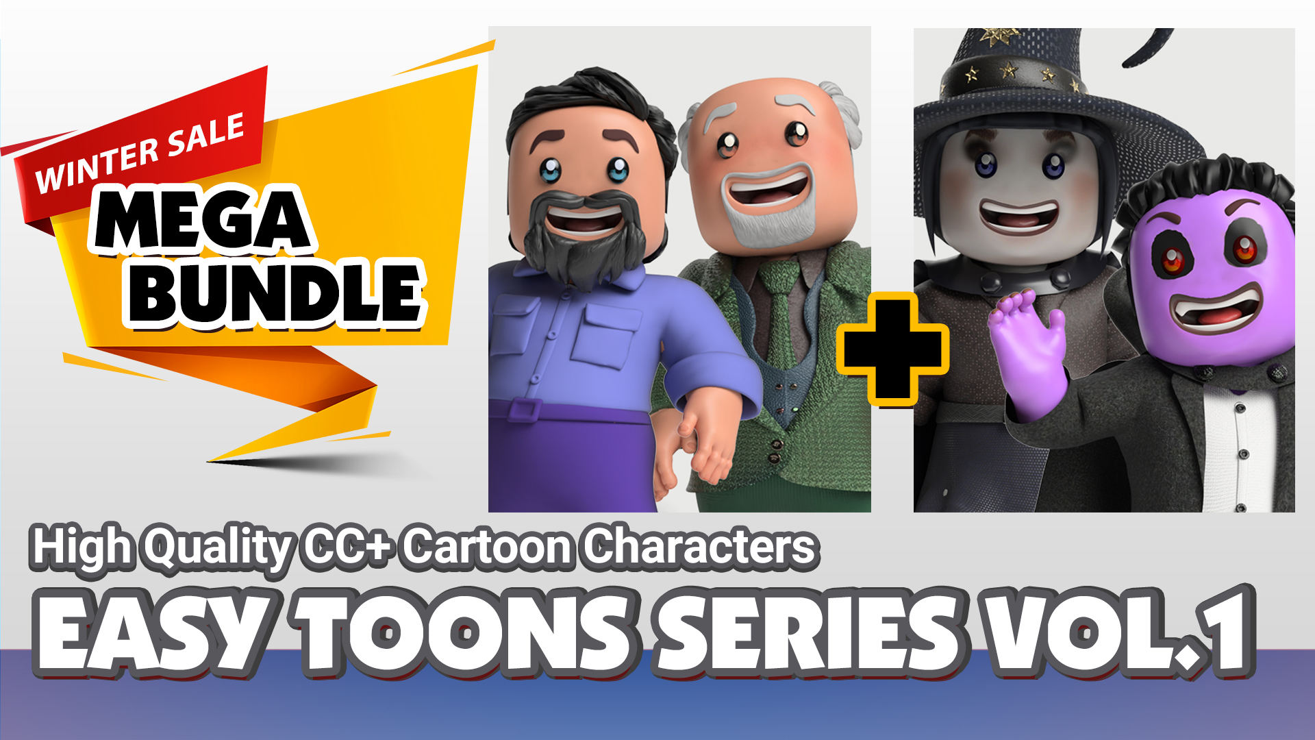 Easy Toons Series Vol.1 - Character Creator/Combo (Multiple-PID ...