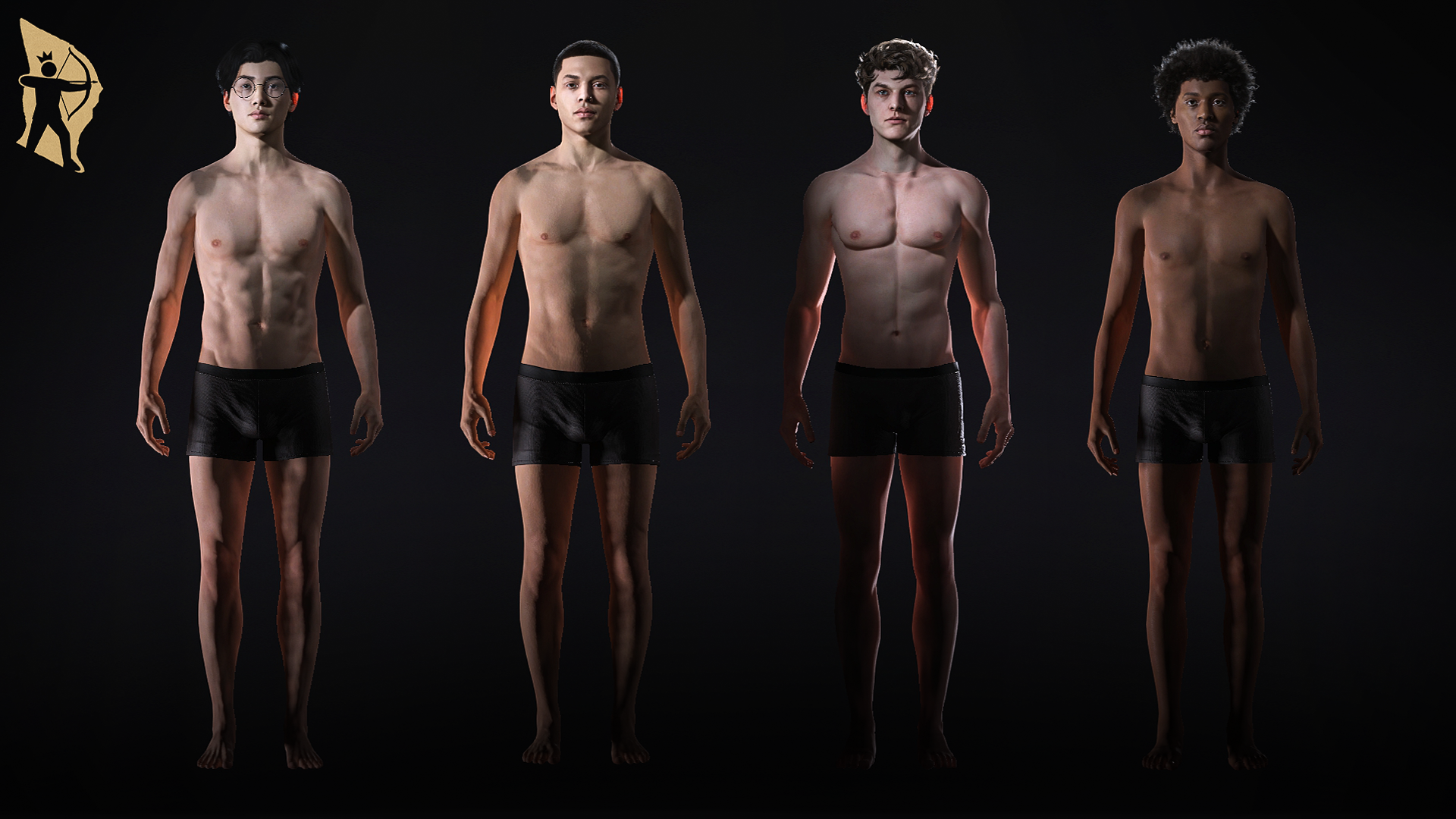 Male Character Models CC5 - Character Creator/Combo (Multiple-PID ...