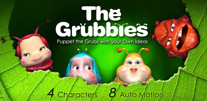The Grubbies - CrazyTalk/Combo (Single PID) - Reallusion Content Store