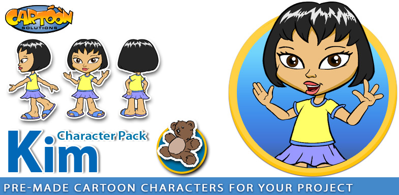 Kim - Cartoon Animator/Actor - Reallusion Content Store