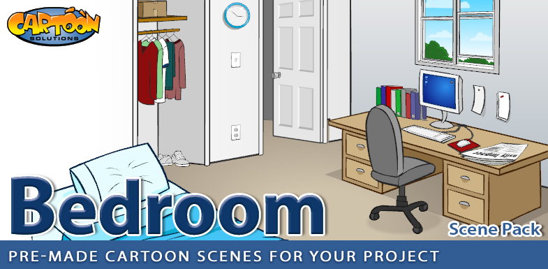 Bedroom - Cartoon Animator/Scene - Reallusion Content Store