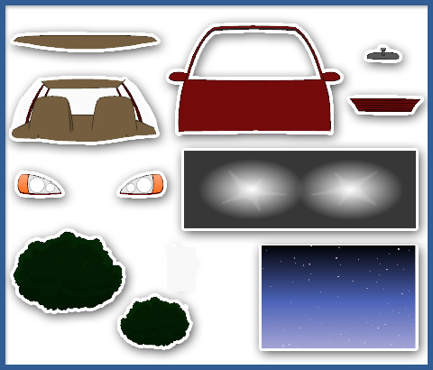Car Interior - Cartoon Animator/Scene - Reallusion Content Store