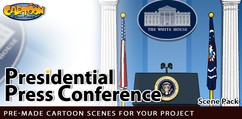 Presidential Press Conference - Cartoon Animator/Scene - Reallusion ...