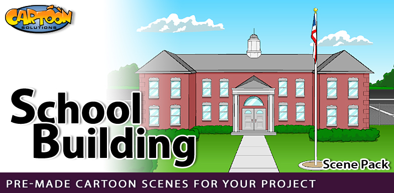 School Building - Cartoon Animator/Scene - Reallusion Content Store
