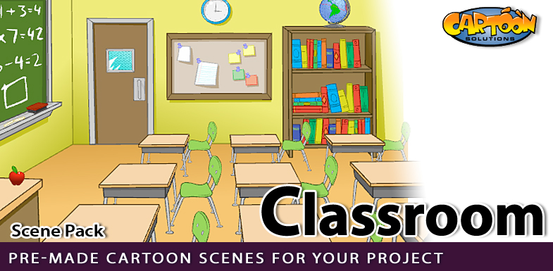 Classroom - Cartoon Animator/Scene - Reallusion Content Store