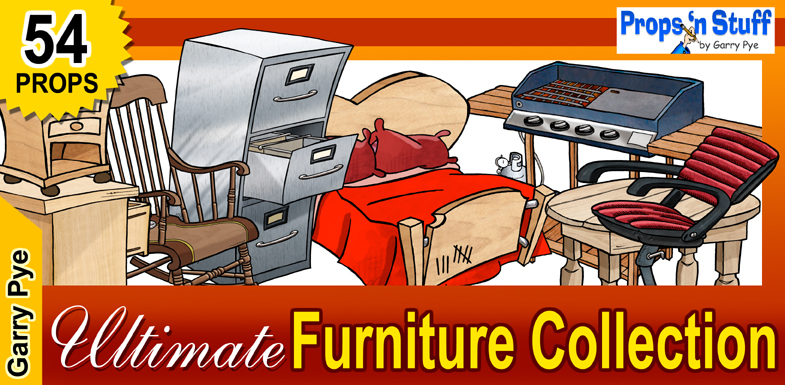 Garry Pye Furniture Collection - Cartoon Animator/Scene - Reallusion ...