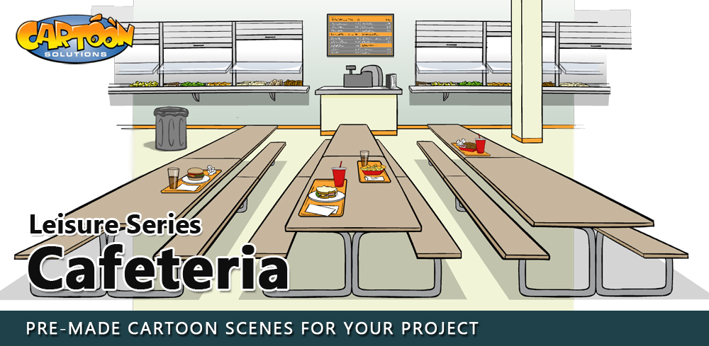 Cafeteria - Cartoon Animator/Scene - Reallusion Content Store