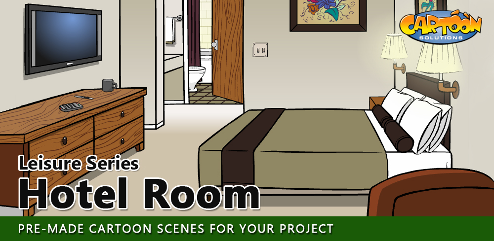 Hotel Room - Cartoon Animator/Scene - Reallusion Content Store