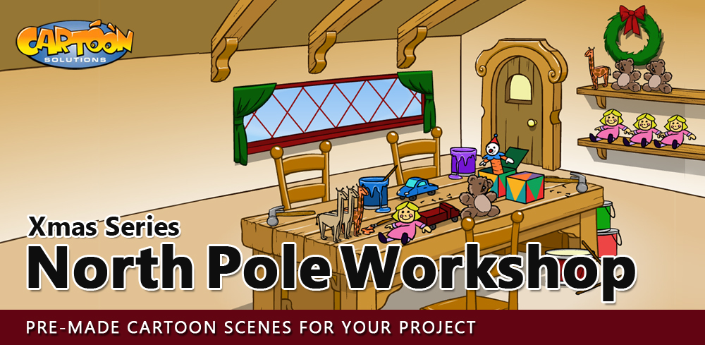 North Pole Workshop - Cartoon Animator/Scene - Reallusion Content Store
