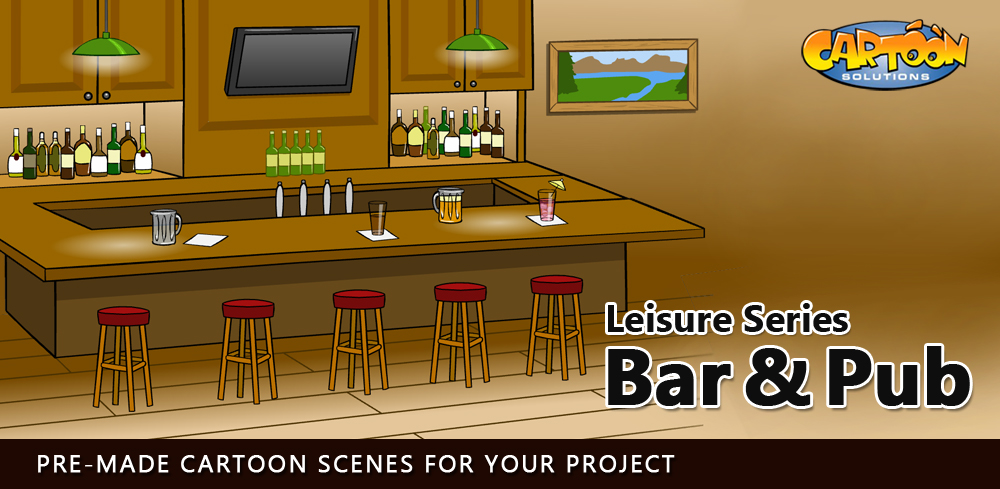 Pub Bar - Cartoon Animator/Scene - Reallusion Content Store