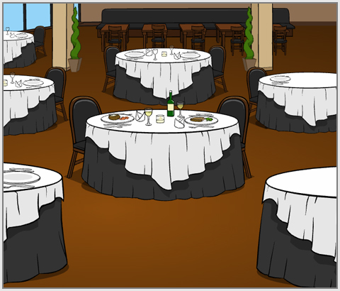 Dining Area 2 - Cartoon Animator/Scene - Reallusion Content Store