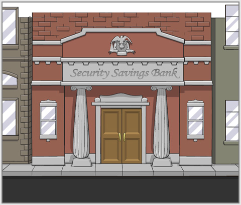 Bank - Cartoon Animator/Scene - Reallusion Content Store