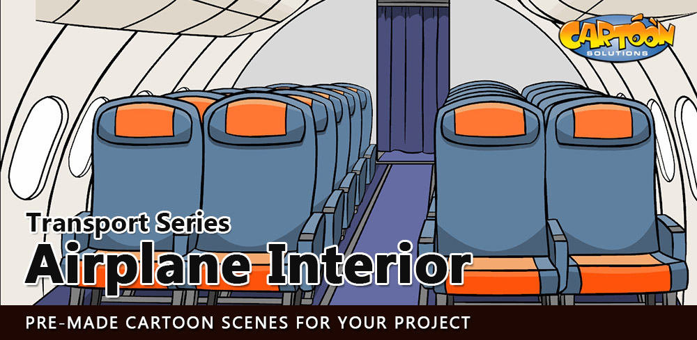 Airplane Interior - Cartoon Animator/Scene - Reallusion Content Store