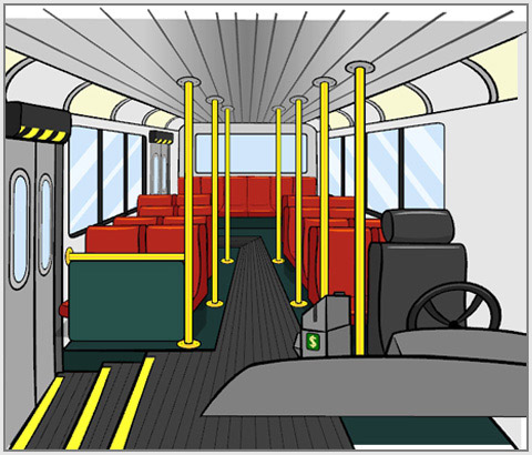 Bus interior - Cartoon Animator/Scene - Reallusion Content Store