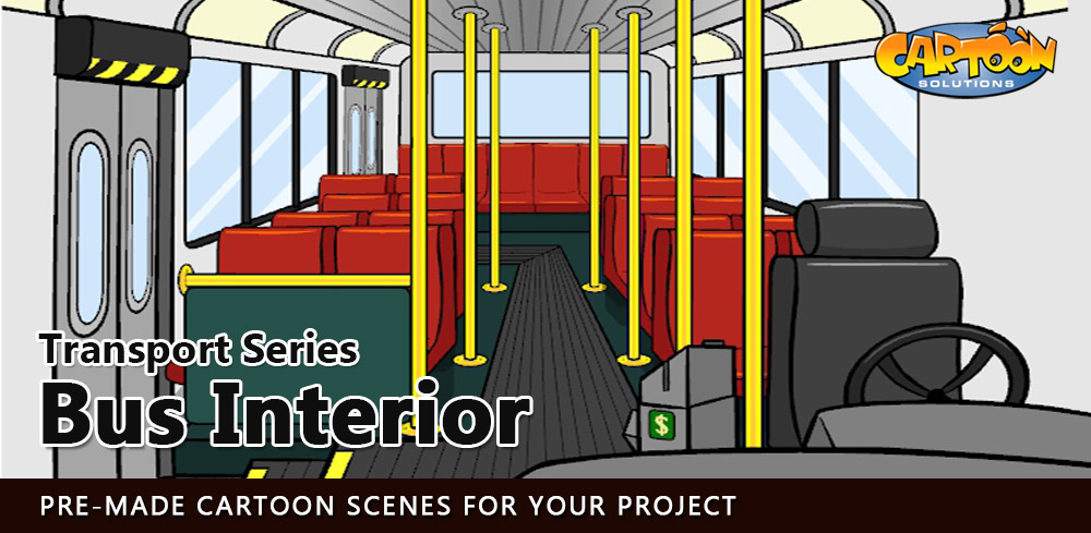 Bus interior - Cartoon Animator/Scene - Reallusion Content Store