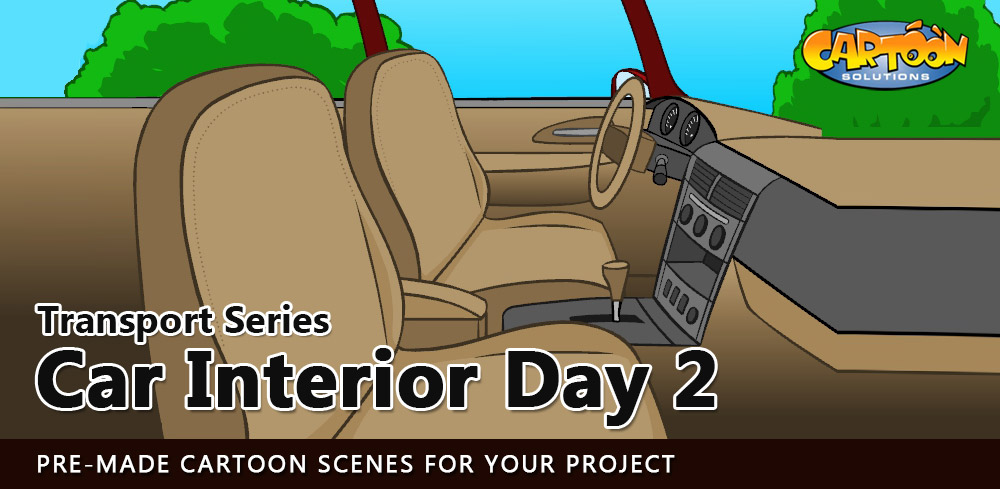 Car Interior Day 2 - Cartoon Animator/Scene - Reallusion Content Store