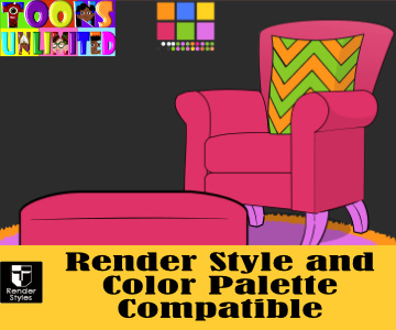 TV Talk Show Set - Cartoon Animator/Scene - Reallusion Content Store
