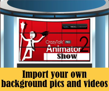 TV Talk Show Set - Cartoon Animator/Scene - Reallusion Content Store