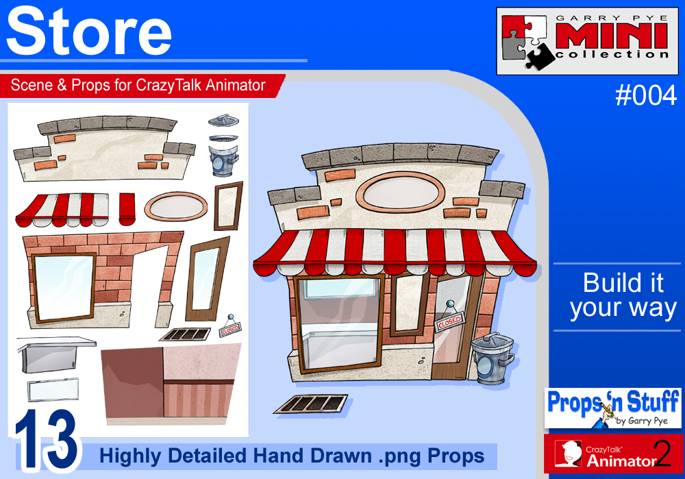 Garry Pye Mini Collection - Store - Cartoon Animator/Scene - Reallusion ...
