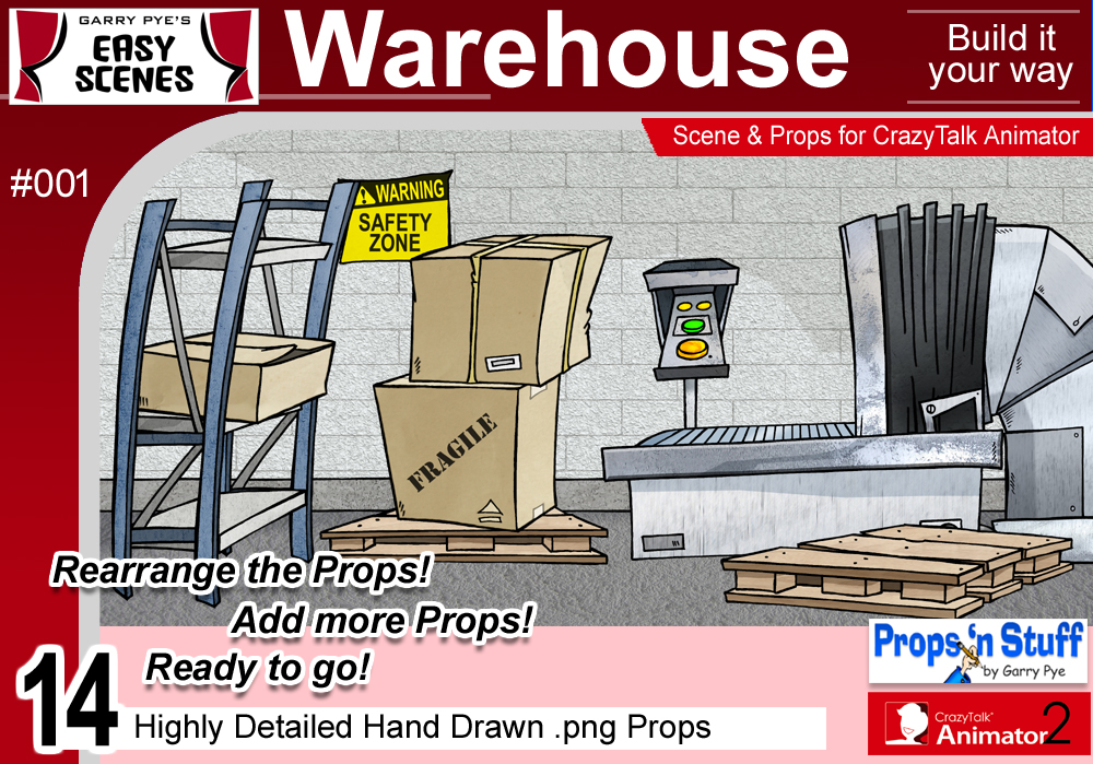 Warehouse - Cartoon Animator/Scene - Reallusion Content Store
