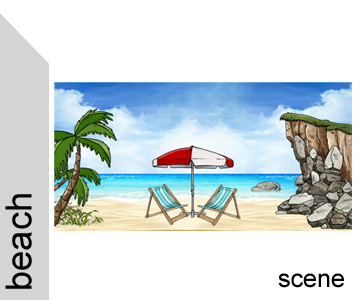 Beach - Cartoon Animator/Scene - Reallusion Content Store