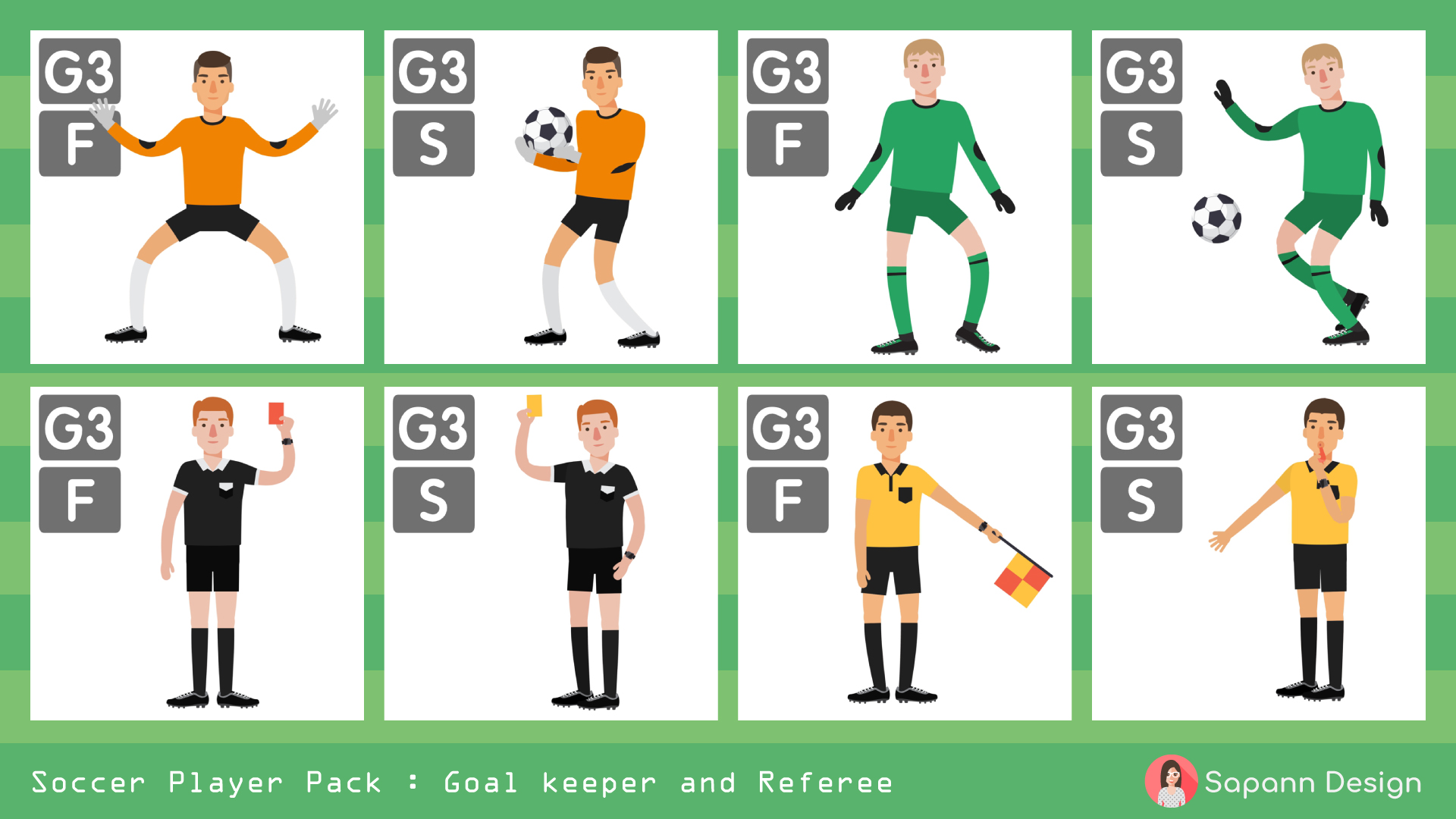 Soccer Player Pack - Cartoon Animator/Actor - Reallusion Content Store