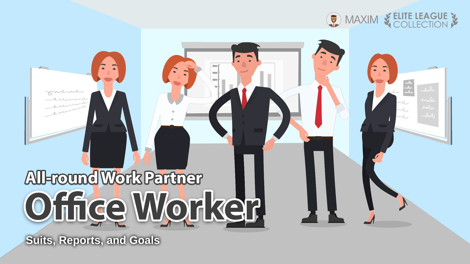 Office Worker - Cartoon Animator/Actor - Reallusion Content Store