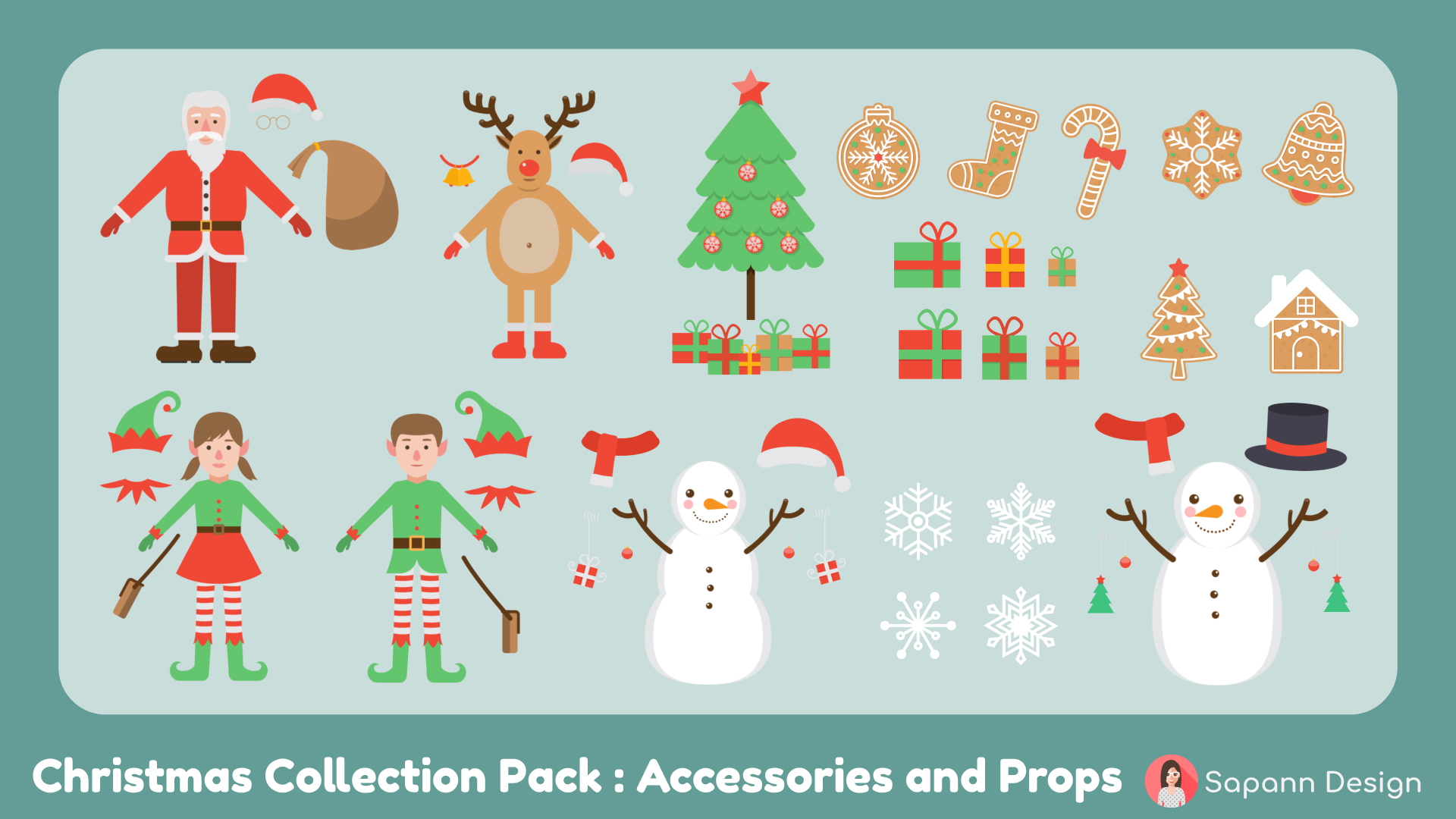 Christmas Collection Pack - Cartoon Animator/Combo (Single PID ...