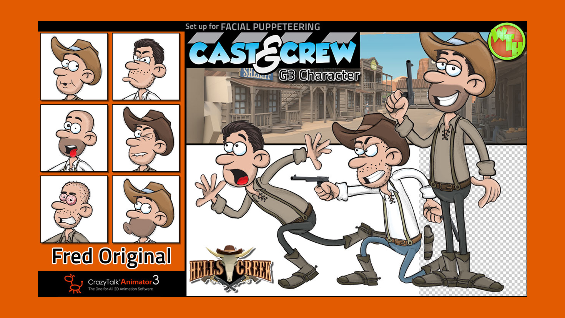 Cast&Crew – Fred Original - Cartoon Animator/Actor - Reallusion Content ...