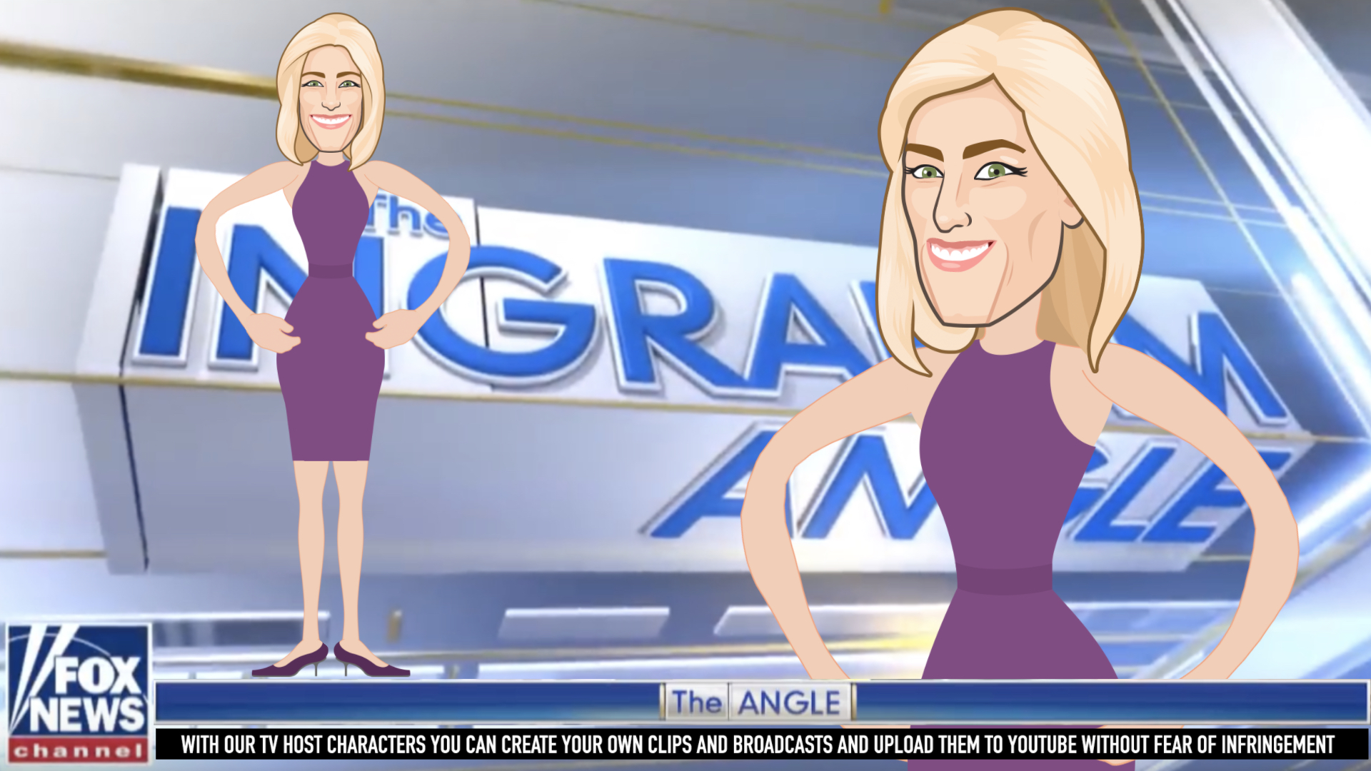 Laura Ingraham (Front & Side) - Cartoon Animator/Actor - Reallusion ...