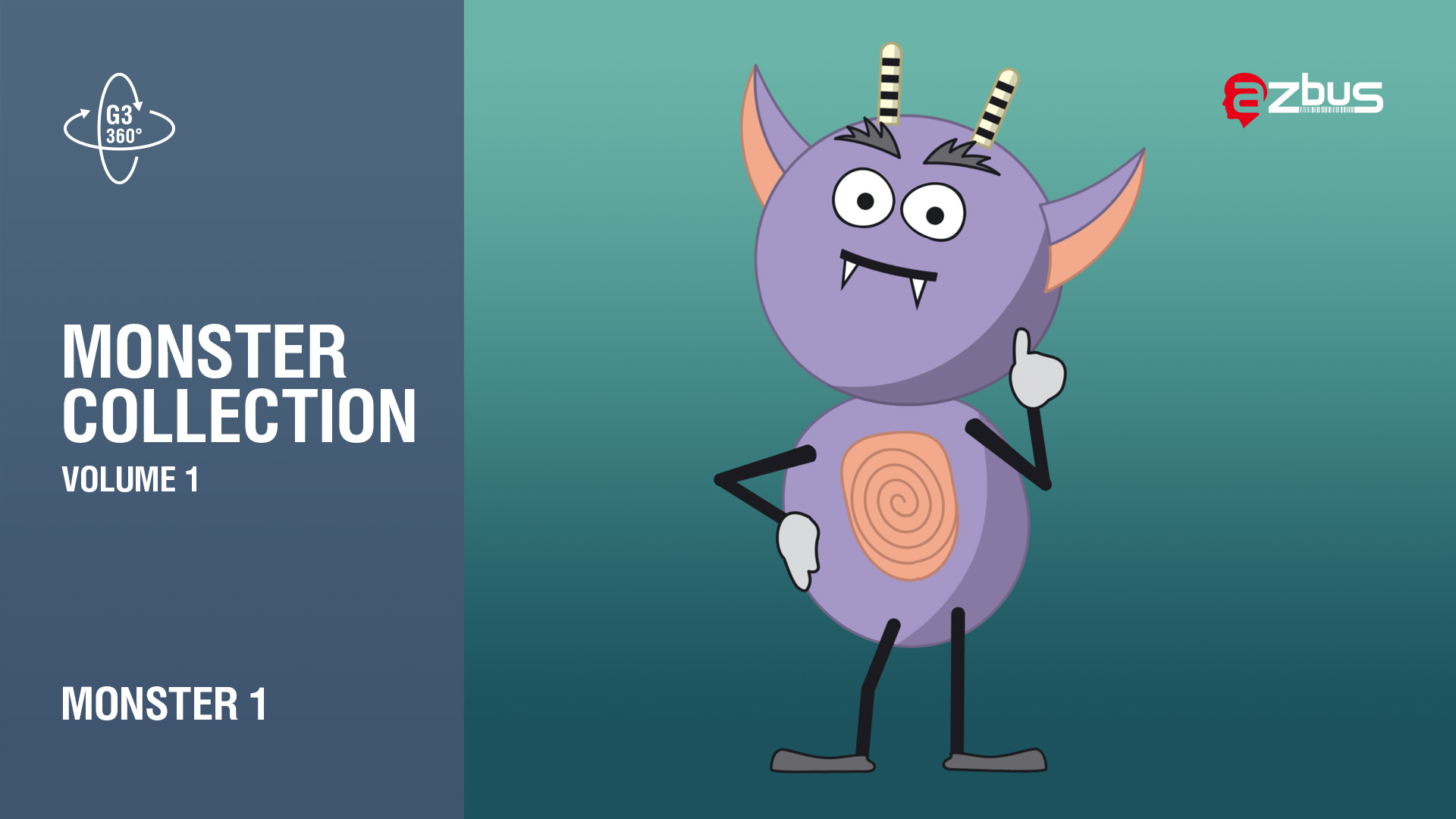 Monster 1 - Cartoon Animator/Actor - Reallusion Content Store
