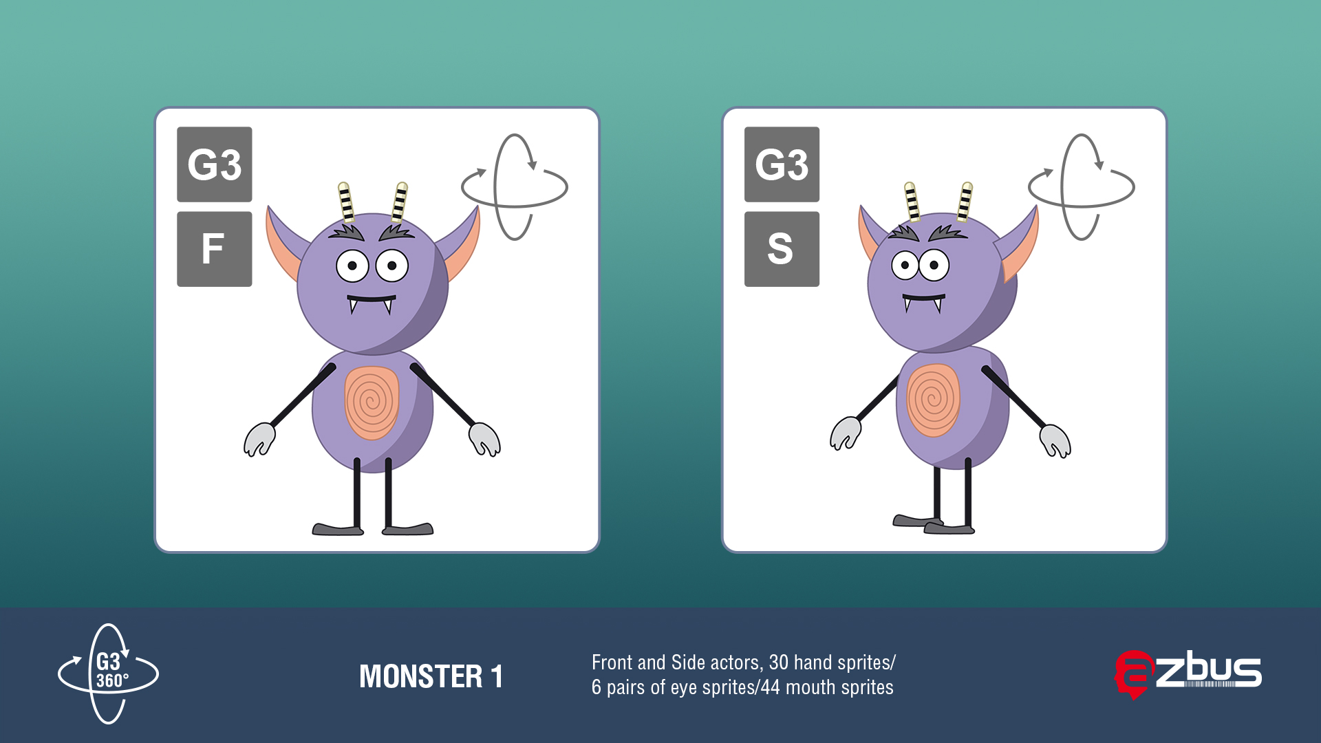 Monster 1 - Cartoon Animator/Actor - Reallusion Content Store
