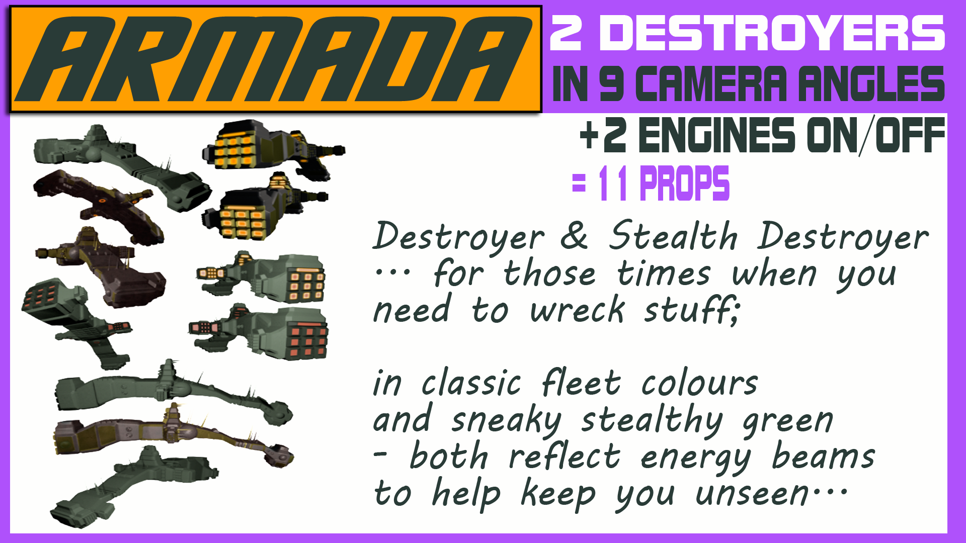 ARMADA - 101 Vessels - Cartoon Animator/Scene - Reallusion Content Store
