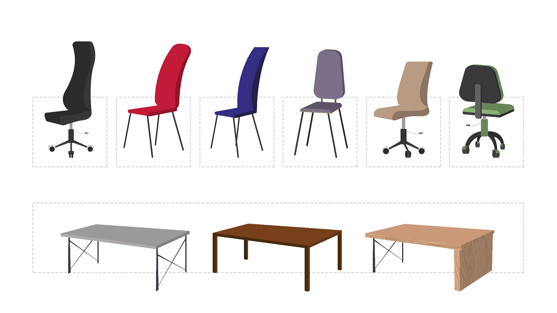 Office Furniture - Cartoon Animator/Scene - Reallusion Content Store