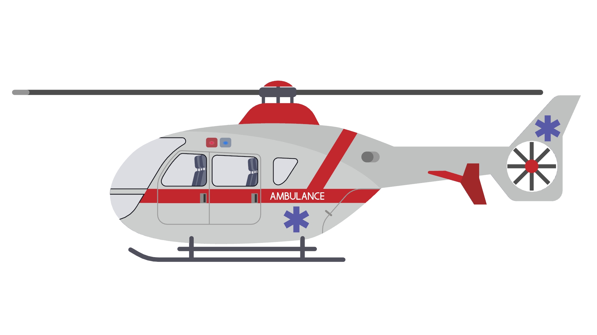 Medical Collection-Animated Ambulance - Cartoon Animator/Scene ...
