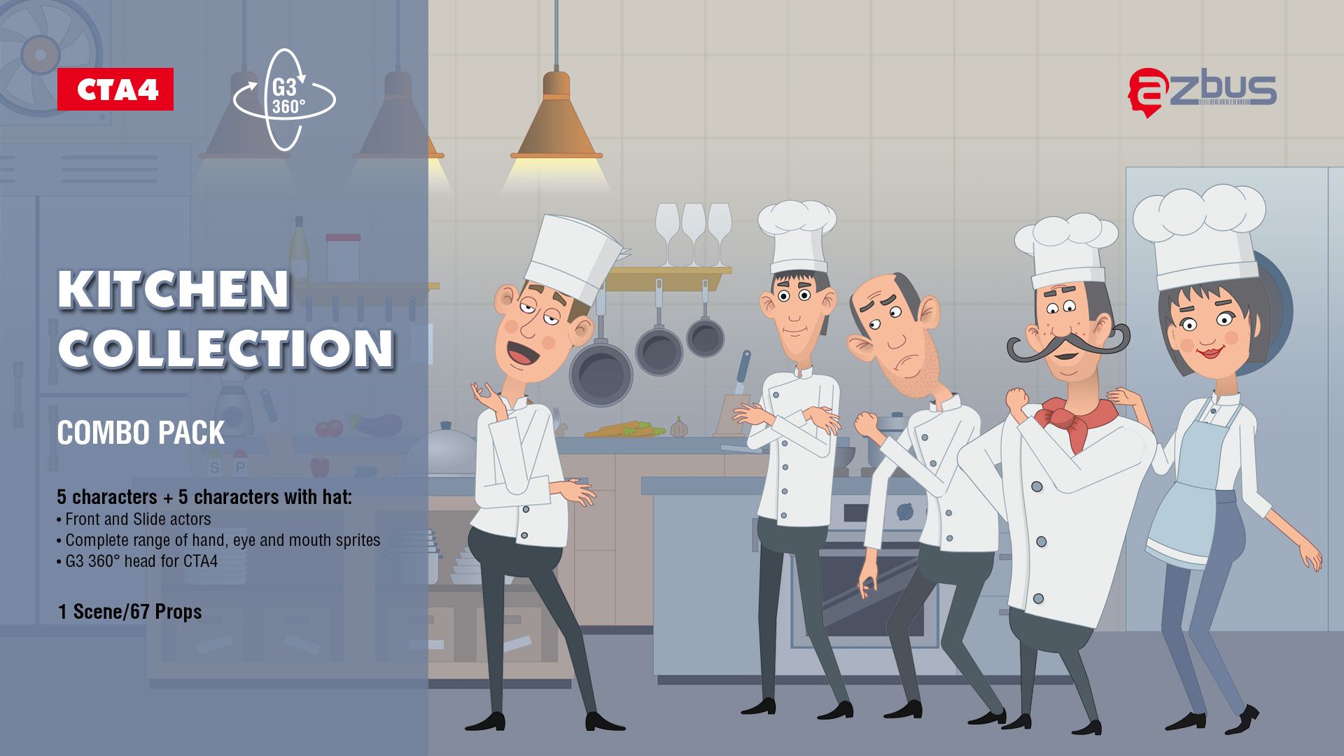 Kitchen collection - Combo pack - Cartoon Animator/Combo (Single PID ...