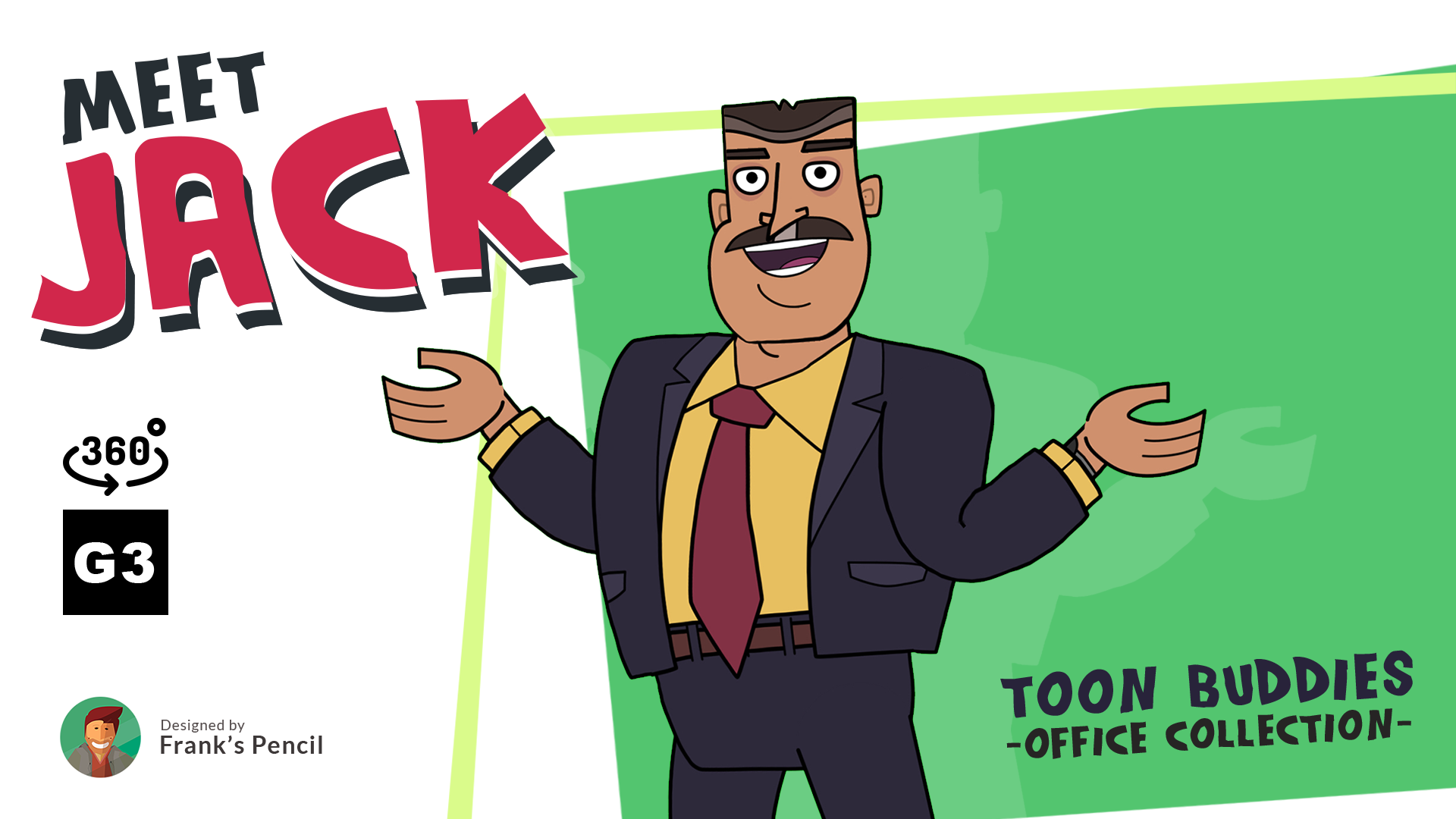 Toon Buddies - Jack - Cartoon Animator/Actor - Reallusion Content Store