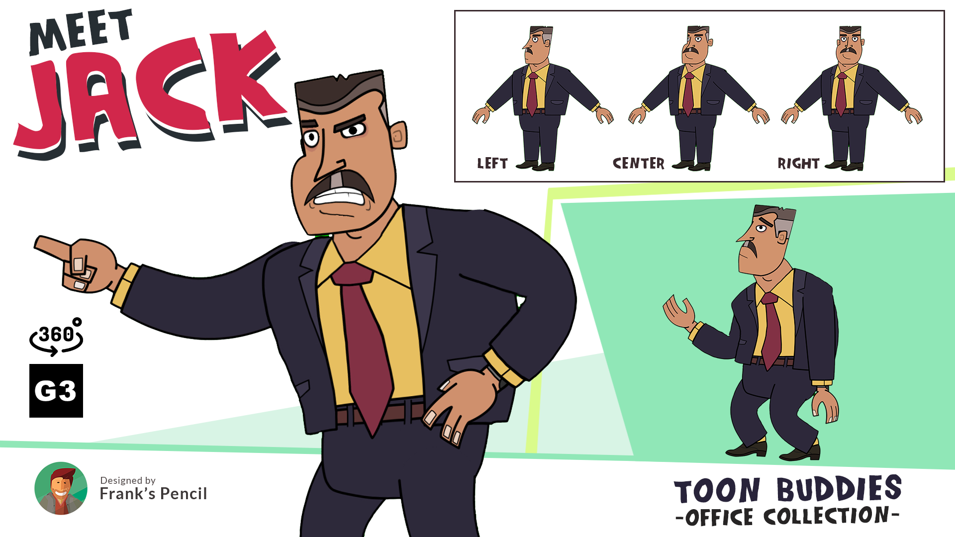 Toon Buddies - Jack - Cartoon Animator/Actor - Reallusion Content Store