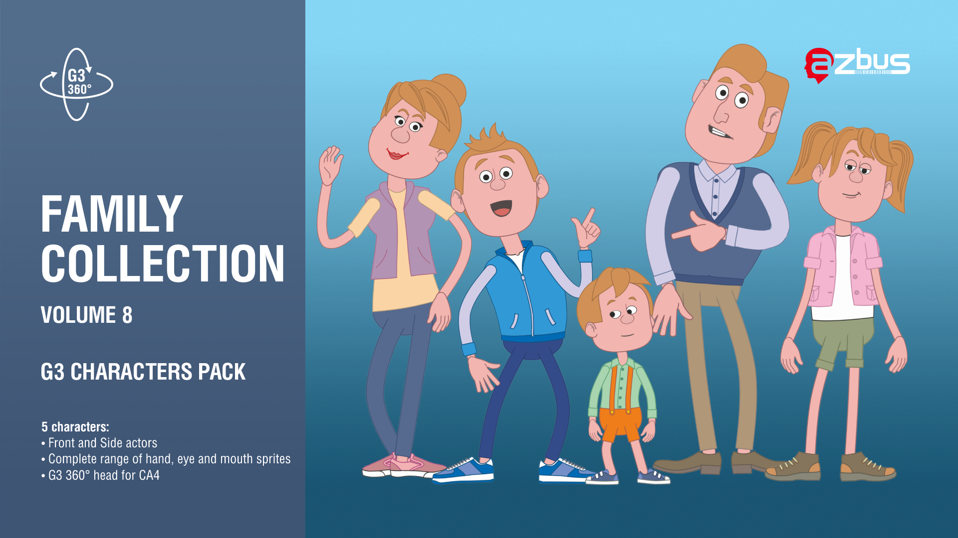 Family collection. Volume 8 - Cartoon Animator/Actor - Reallusion ...