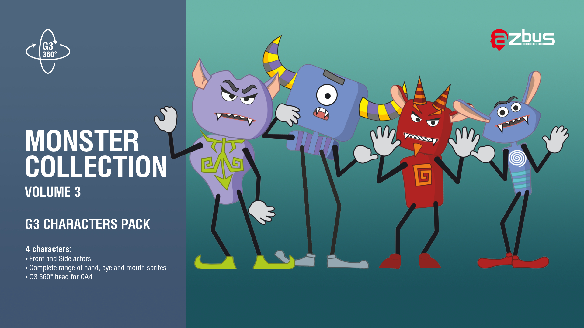 Monster collection. Volume 3 - Cartoon Animator/Actor - Reallusion ...