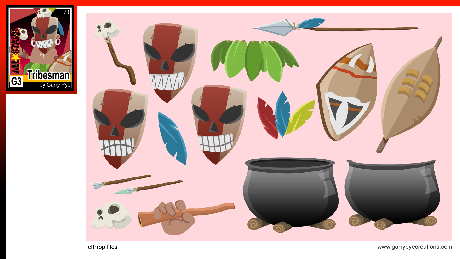 All Stars Tribesman - Cartoon Animator/Actor - Reallusion Content Store